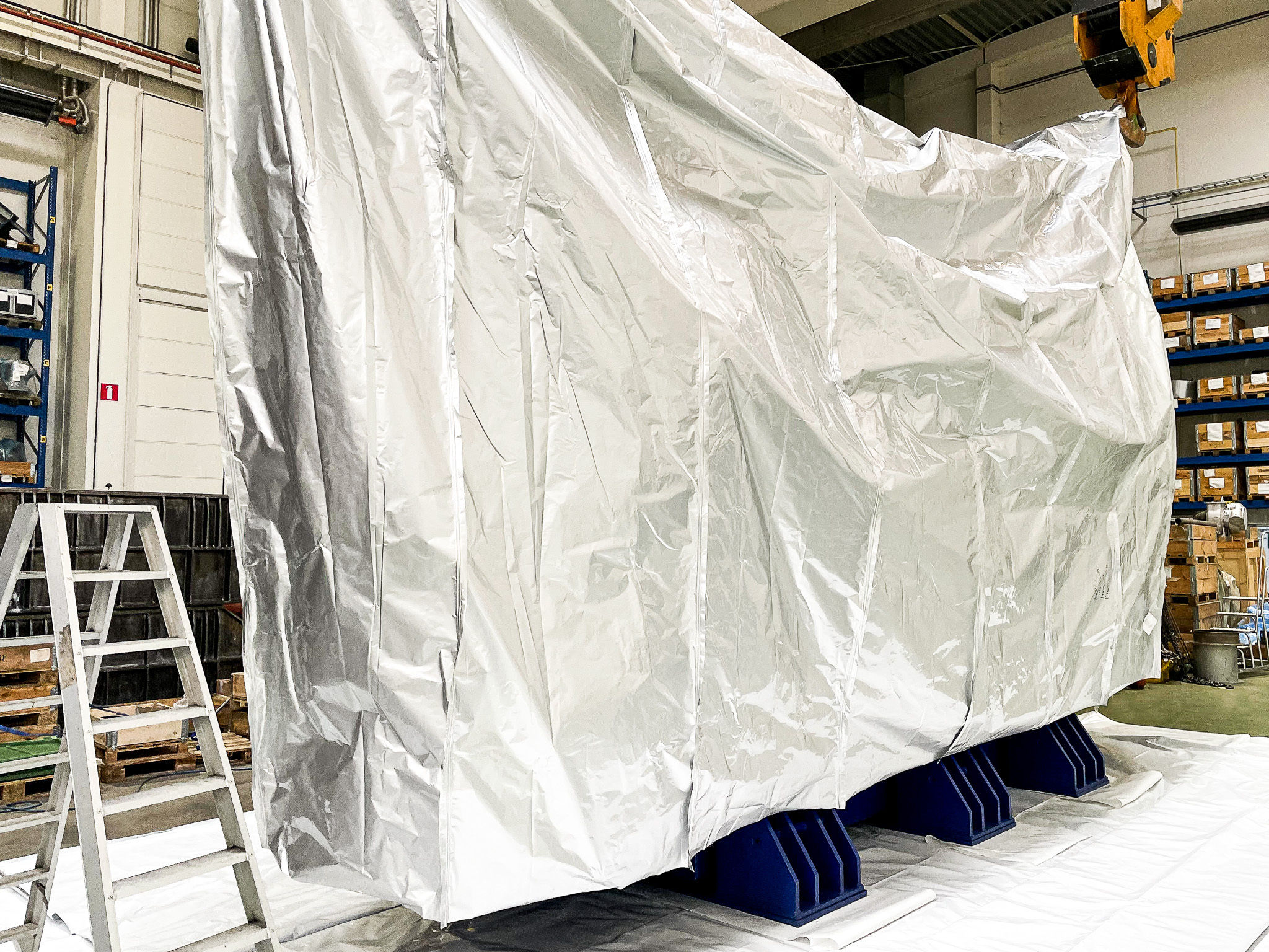 First of four 6DL36 engines leave ABC for… | Anglo Belgian Corporation